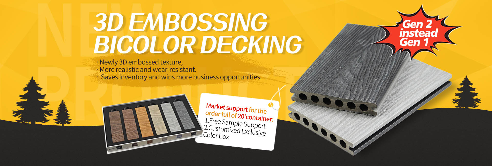 WPC Decking, Fence, Gate, Cladding Manufacturer丨Mexytech