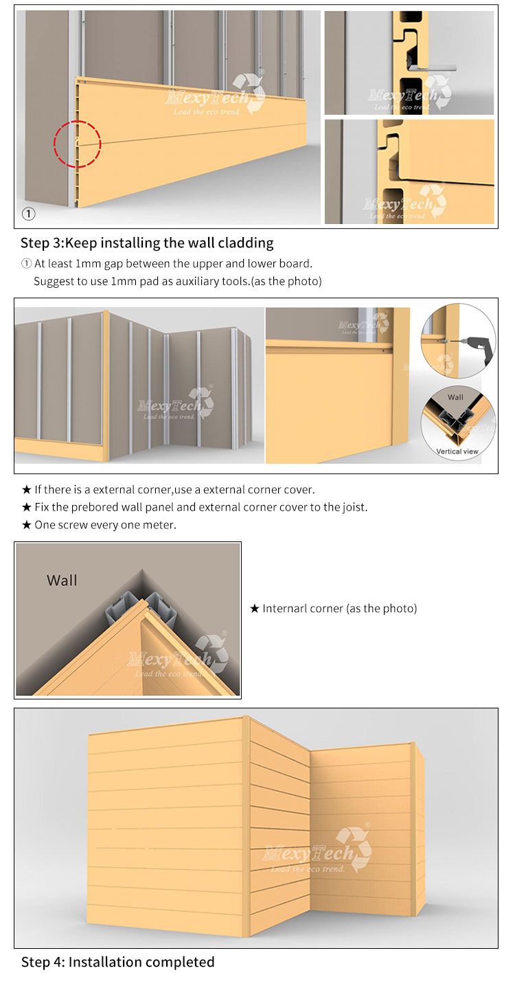New Upgrade 3D Outdoor Wall Panels for Exterior Wall Decoration - MexyTech