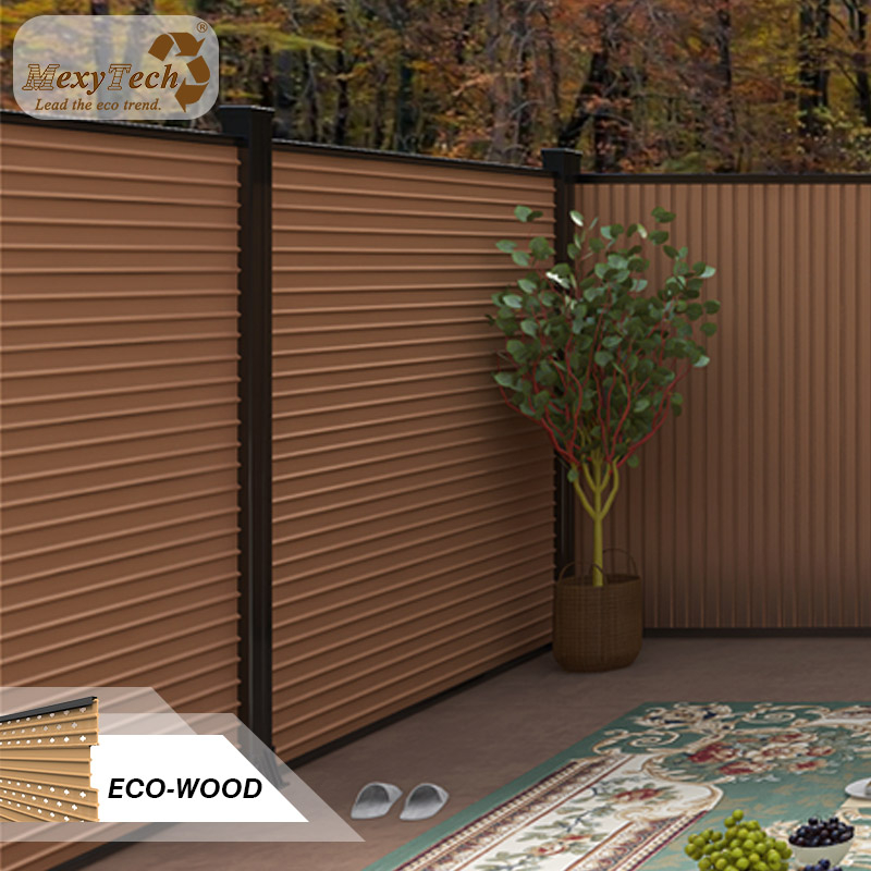 Slat Wall Fence Dark Teak color - Foshan MexyTech Co., Ltd.